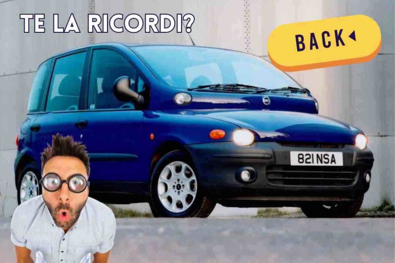 Stravolto il mondo delle auto, arriva la gemella della Fiat Multipla ...