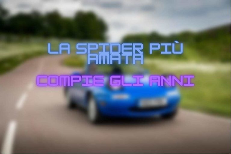 La spider più amata (e abbordabile) al mondo compie gli anni: che ...